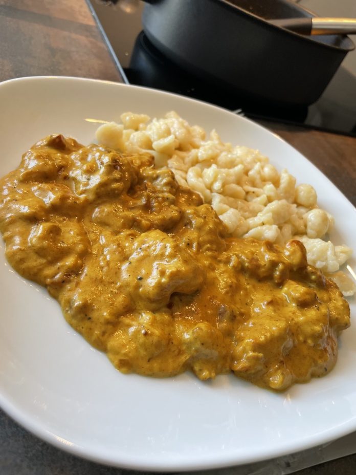 Najlepší kurací perkelt so smotanou, recept 10/10